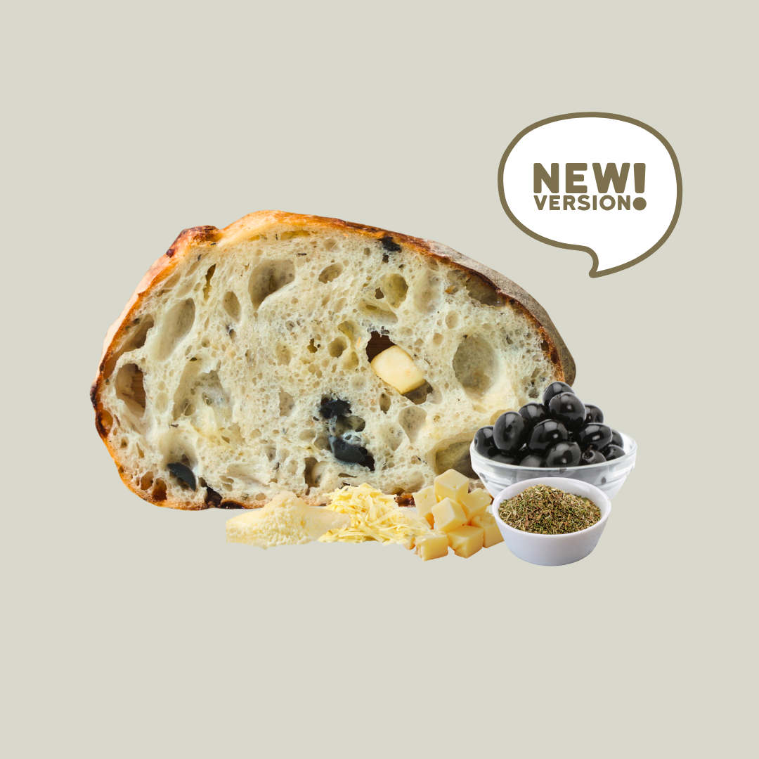 Olive Cheese Sourdough – OL Bakery